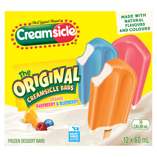 Popsicle Creamsicle® Bars - The Magnum Ice Cream Company