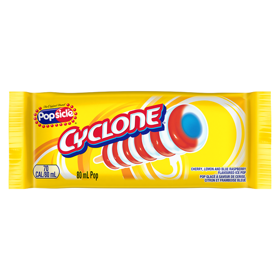 Popsicle Cyclone Ice Pop Canada | Red White Blue Swirl