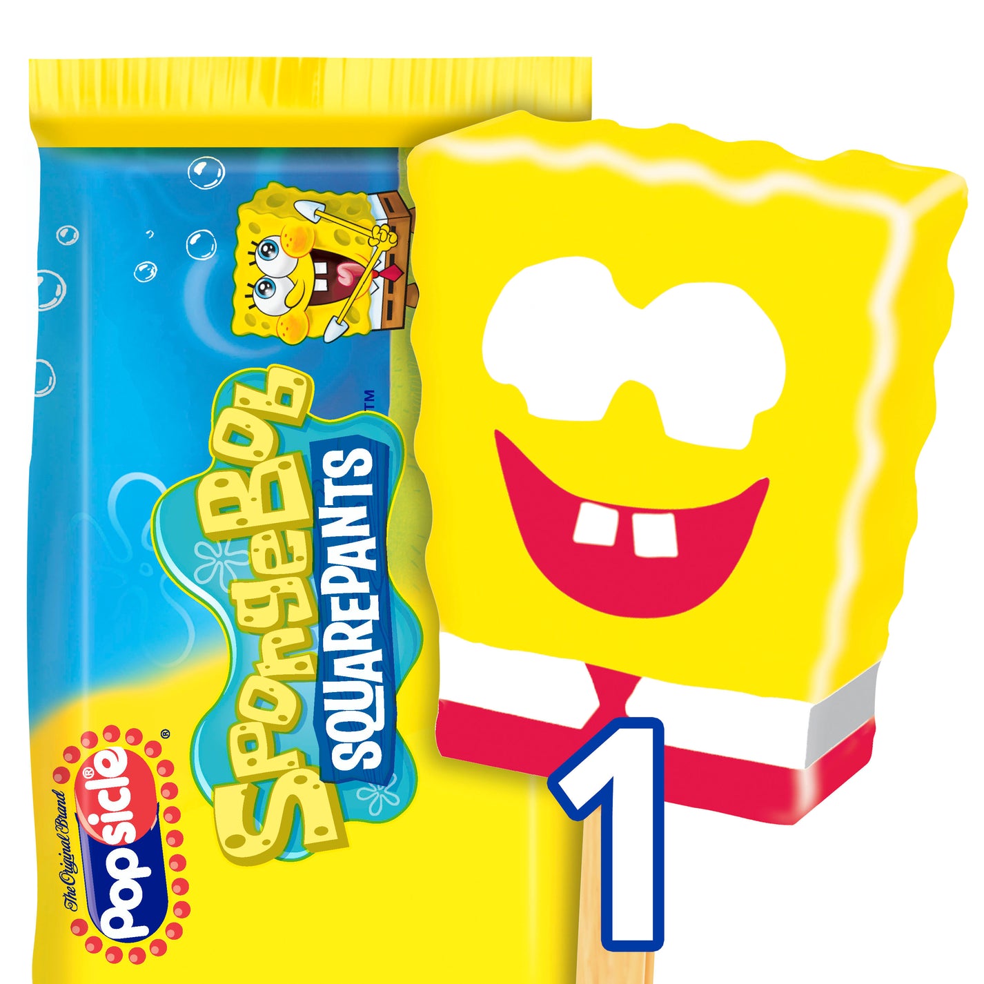 SpongeBob SquarePants Popsicle: Fruit Punch & Candy | Magnum