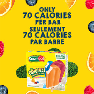 Popsicle Creamsicle® Bars - The Magnum Ice Cream Company