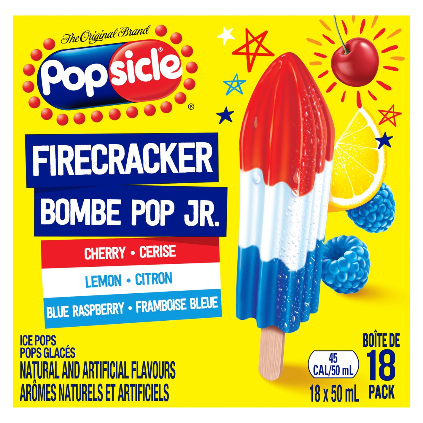 Popsicle Firecracker Ice Pops 18 Pack | Perfect Party Treats