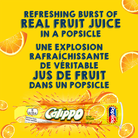Calippo Orange Popsicle – Refreshing Summer Frozen Treat